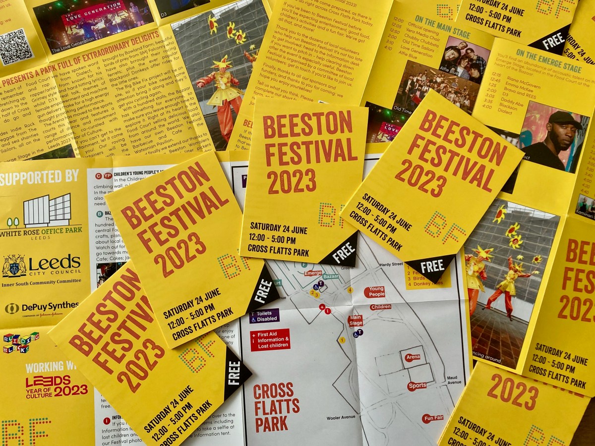 2023 Programme published | Beeston Festival